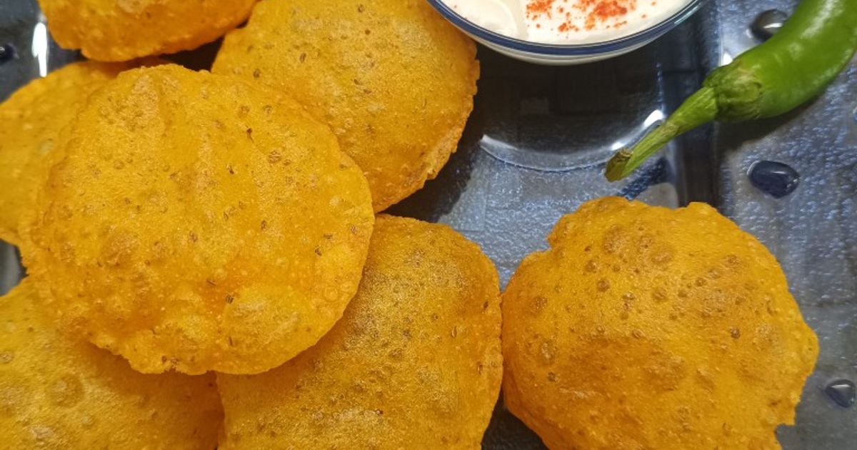 Quinoa Flour Masala Puri Recipe by Ruchi Anjaria - Cookpad