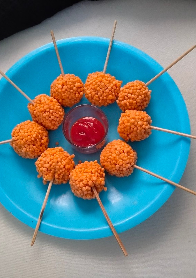 Resep Crispy Bubble Crumb Chicken Ball oleh Imas dhapin - Cookpad