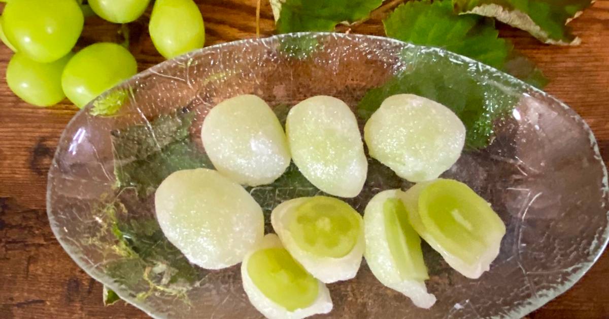 Japanese Muscat Mochi Recipe by Aunty Eiko's international cuisine ...