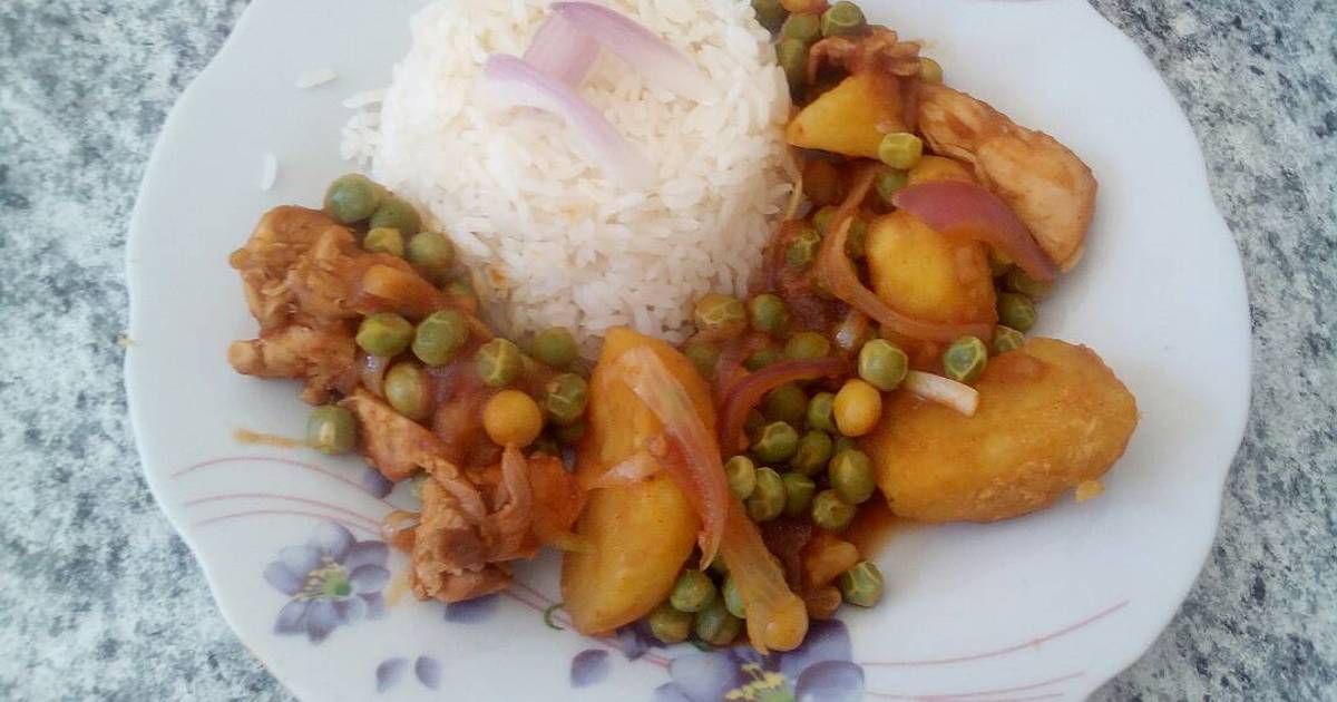 Alverjitas con mollejas al vino Receta de Mercedes Huaman Flores- Cookpad