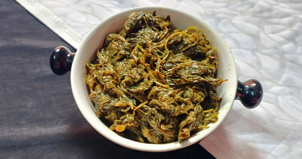 Green Amaranthus Sabzi Recipe by ZMA - Cookpad
