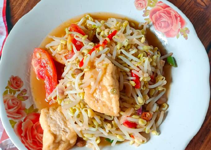 Resep Tumis Tauge Tahu Bumbu Tauco oleh Chendera Ria Lim - Cookpad