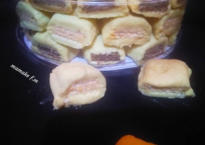Resep Kue wafer oleh Mamake Fatimah Maryam - Cookpad