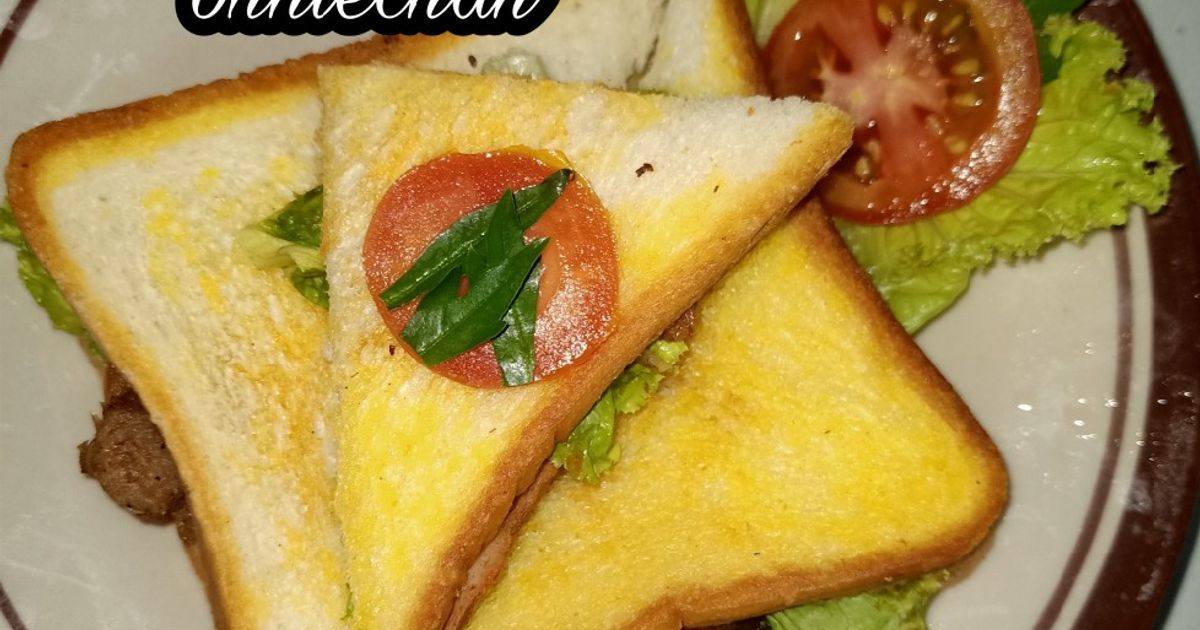 Resep Roti Lapis Isi Daging oleh onniechan - Cookpad
