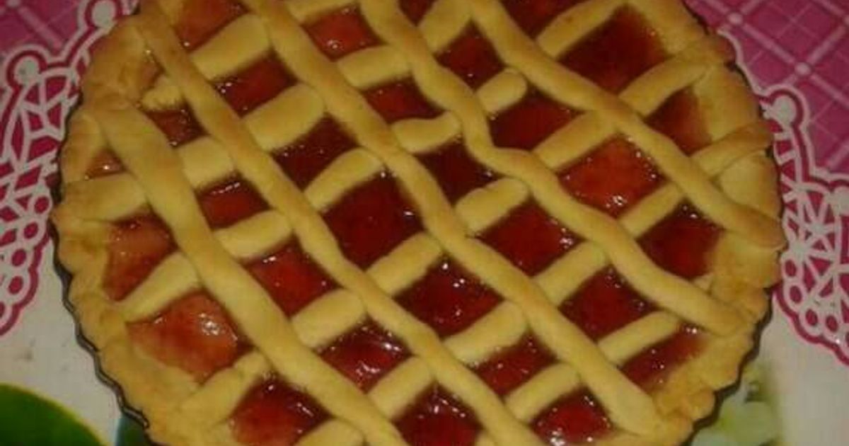 Pasta Flora (Jam Tart) Recipe by Dr/ Eman