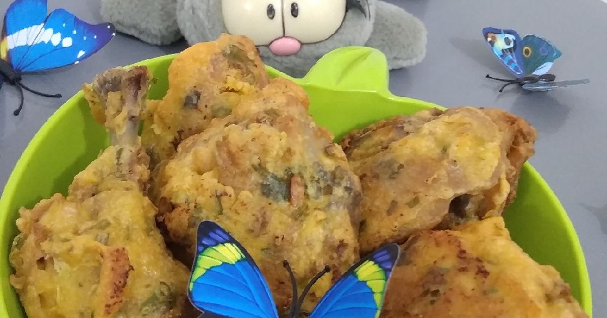 Resep Ayam Goreng Telor Kuning oleh 🌻Unda Qy - Cookpad