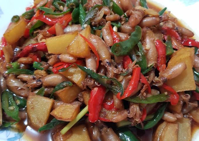 Resep Cumi asin tauco simple #bikinramadanberkesan oleh Emma Aw Yang ...