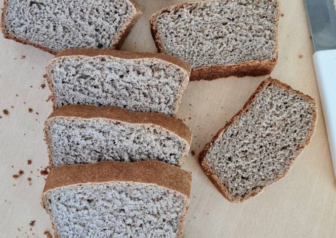 Pan integral fácil y económico 🍞 un solo leudado Receta de Mate Amargo ...