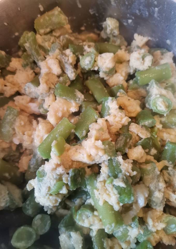 Ejotes con huevo Receta de Yazmín MeLO- Cookpad