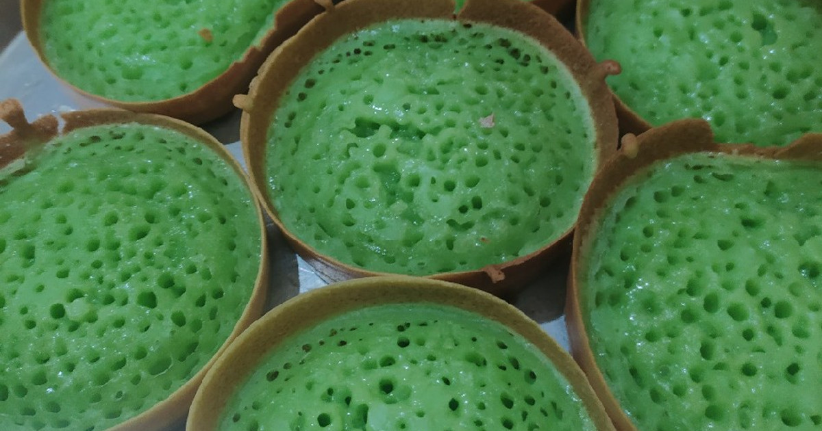 Resep Martabak Mini Pandan oleh Farida Ni'mah - Cookpad