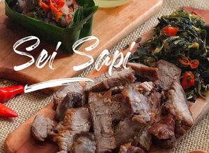 Resep sei sapi asap khas NTT yang empuk dan wangi