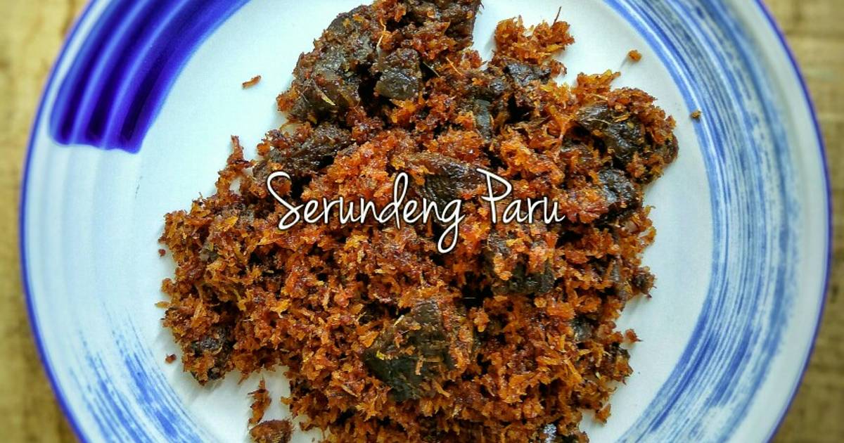9 resep serundeng paru enak dan sederhana ala rumahan - Cookpad