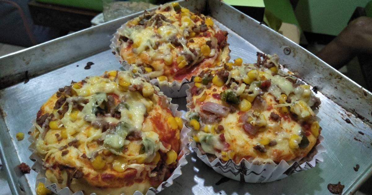 Resep Roti Topping Tumis Daging Untuk Si Kecil😊😊 oleh Magda_nana - Cookpad