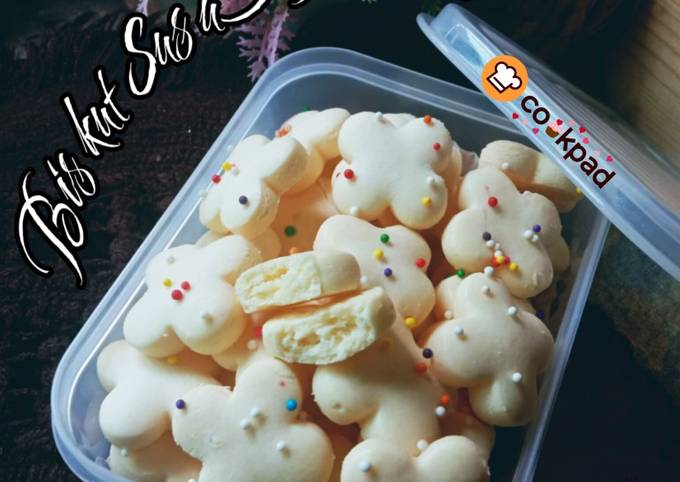 Resipi Biskut Susu 3 Bahan oleh mamy_kitchen89 - Cookpad