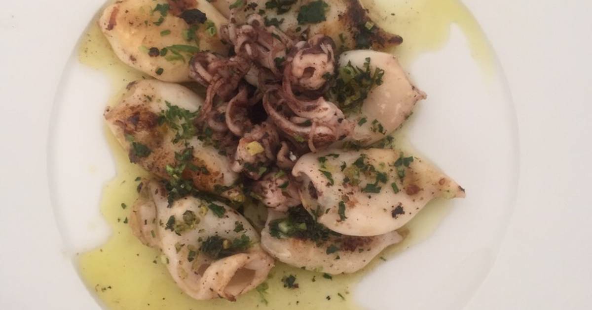 Chipirones plancha Receta de Javier Rubin Lopez "el salsero"- Cookpad