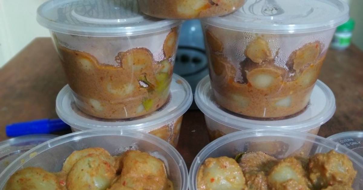 Resep Cilok empuk saos kacang (simple) oleh Ajeng Sidha Saraswati - Cookpad