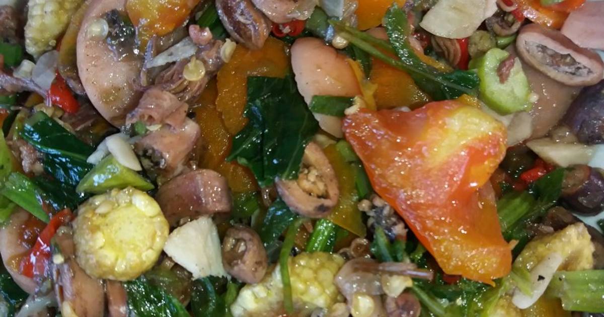 Resep Cumi asin pete sayur mayur oleh Endah Lesttari - Cookpad