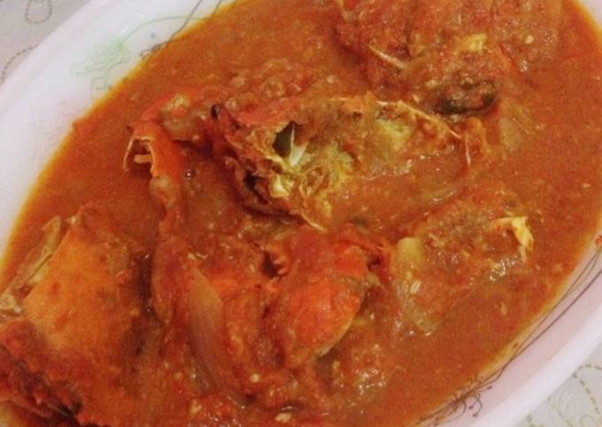 Resep Kepiting saos padang oleh thia zakiyah - Cookpad