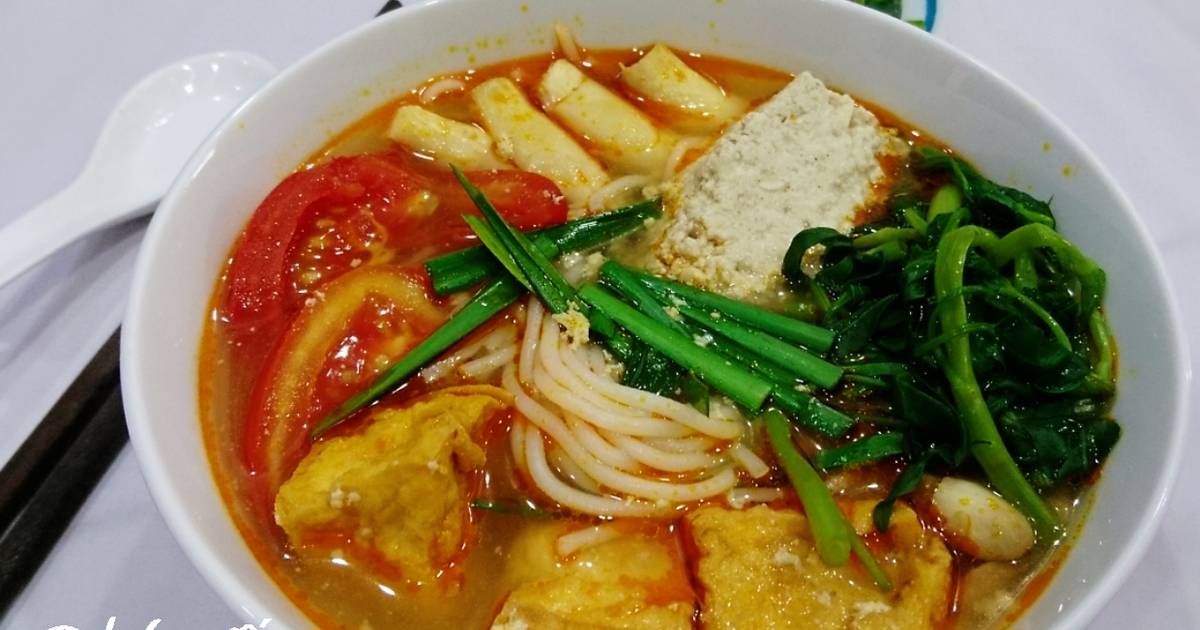 5 món canh bún chay thơm ngon, đa dạng và dễ làm tại nhà - Cookpad