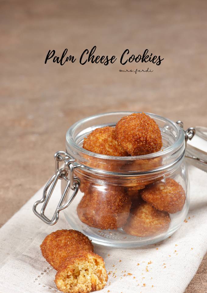 Resep Palm Cheese Cookies. Simple No Mixer oleh Mrs. Ferdi - Cookpad