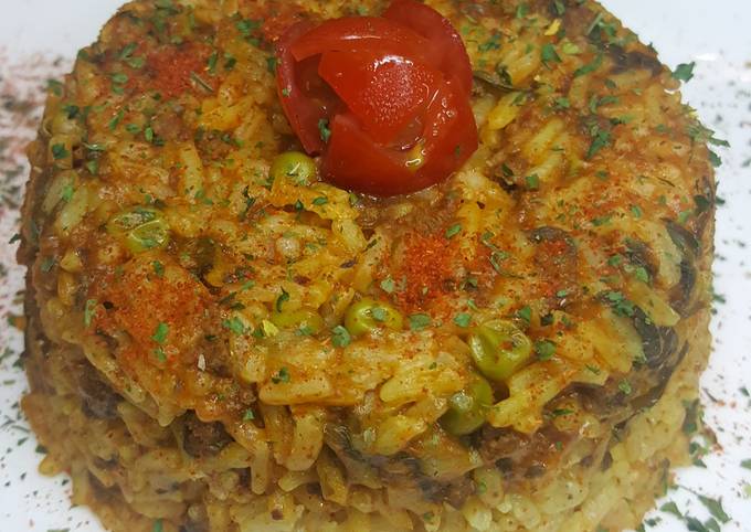 Riz à la viande et petits légumes de Mylla - Cookpad