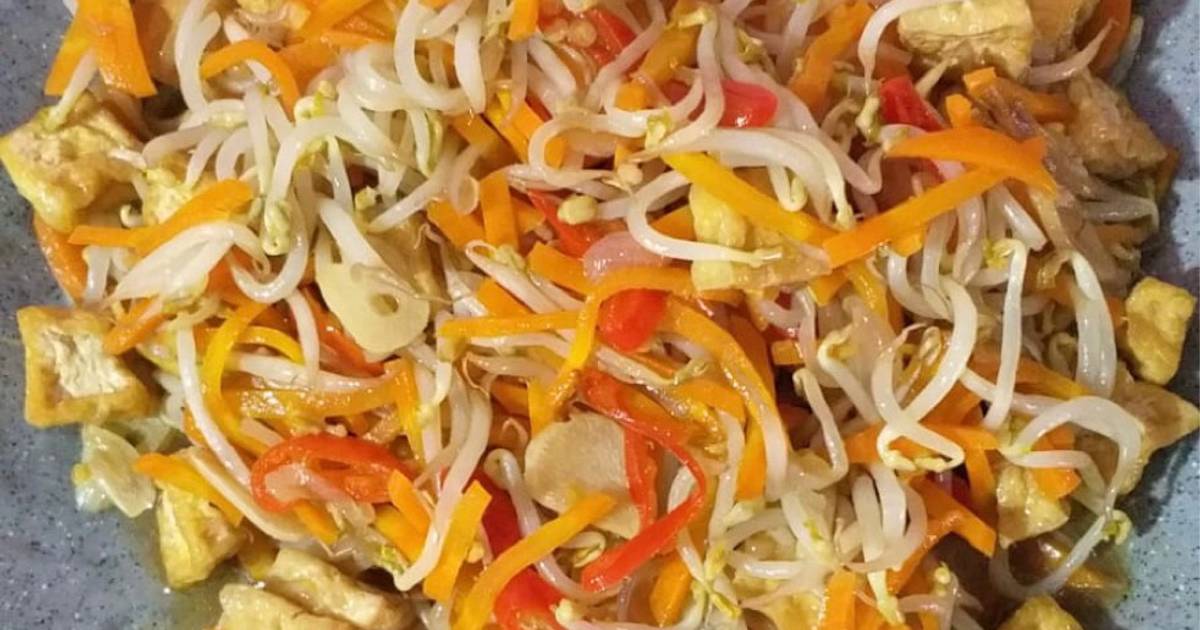 Resep Tumis tauge wortel tahu ala nael kitchen oleh Beatrixmega - Cookpad
