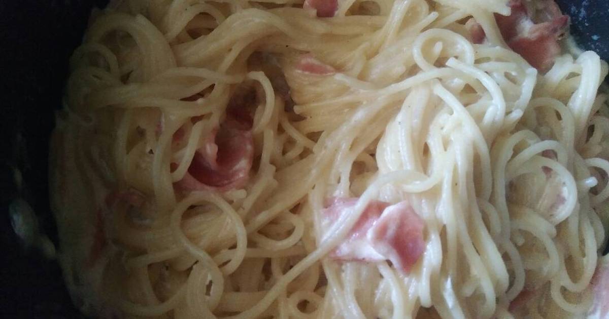 Espagueti blanco - 74 recetas caseras- Cookpad