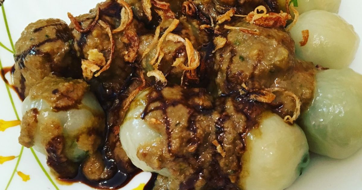 Resep Cilok Bumbu Kacang oleh Angki Dmello - Cookpad