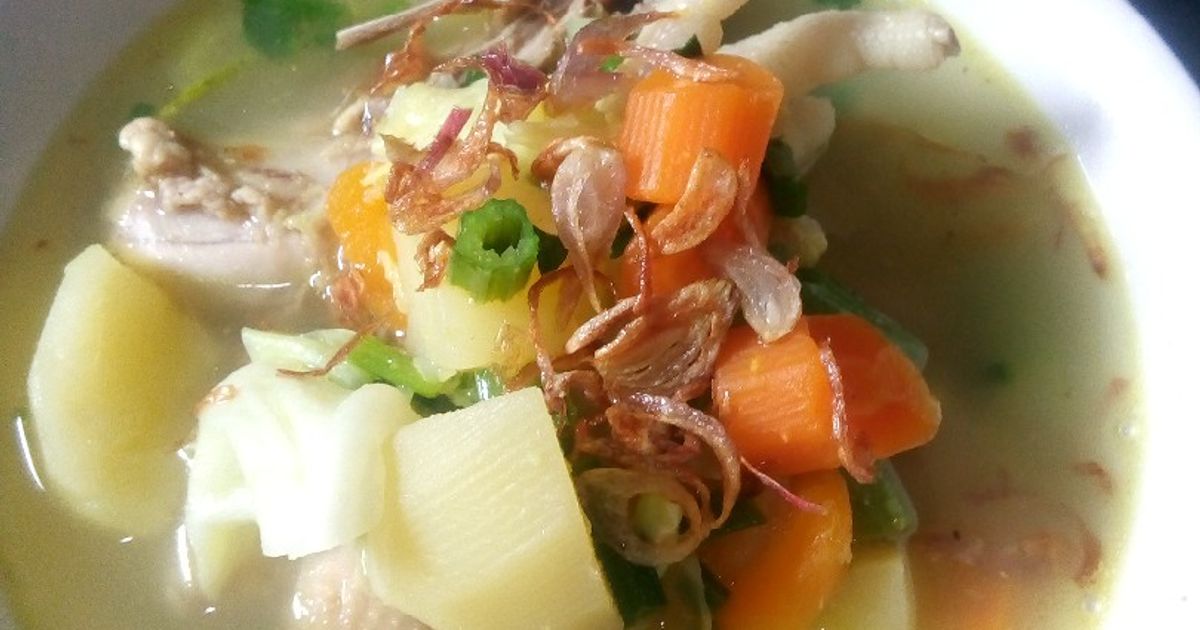 Resep Sup Ceker Kepala Ayam oleh Erna - Cookpad