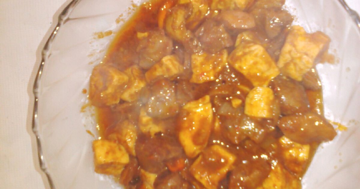 Resep 55. Krengseng Rempelo Ati Tahu oleh Novia's Kitchen - Cookpad