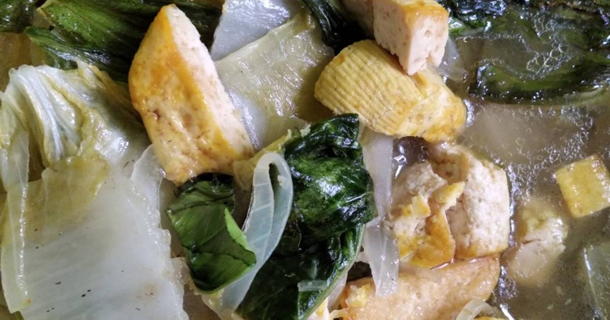 737 resep capcay sawi tahu enak dan mudah - Cookpad