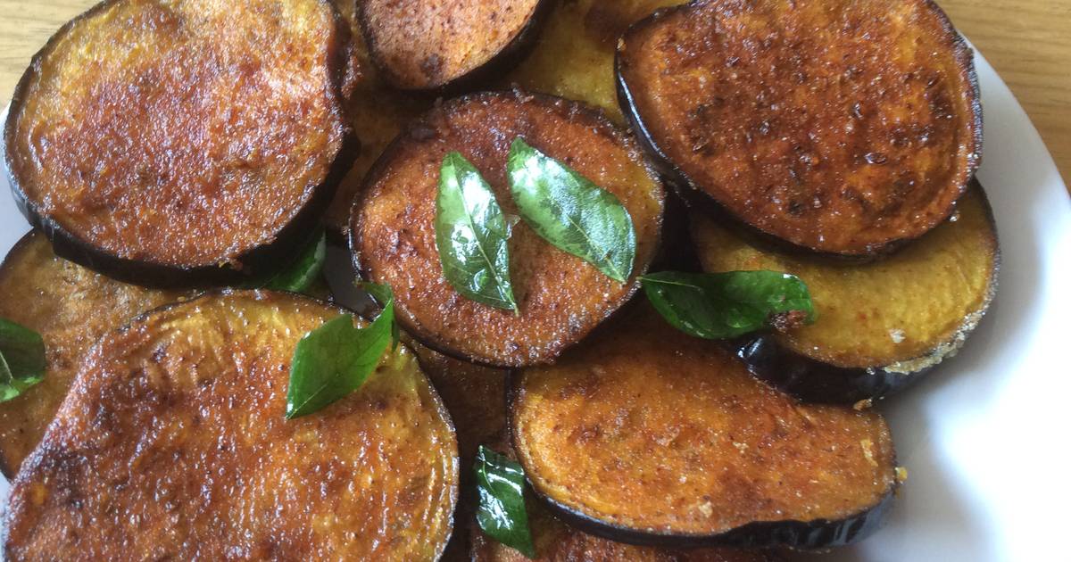 Crispy Brinjal Recipe by Roopashiva - Cookpad