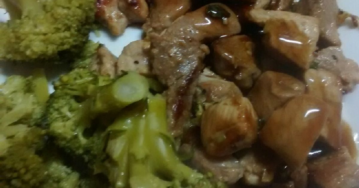 Salteado De Cerdo Agridulce Con Brócoli Y Ensalada Receta de JP En Casa ...