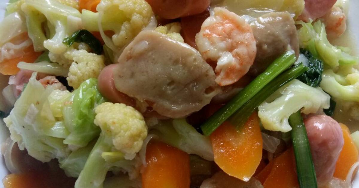 Resep CAP CAY GORENG ala chinese resto oleh Eka Sulistya - Cookpad