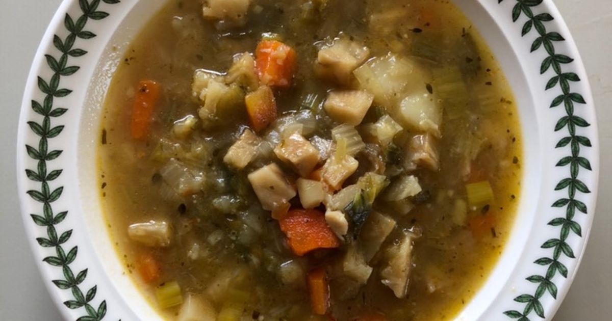 Celeriac & Leek Soup Recipe by John A - Cookpad