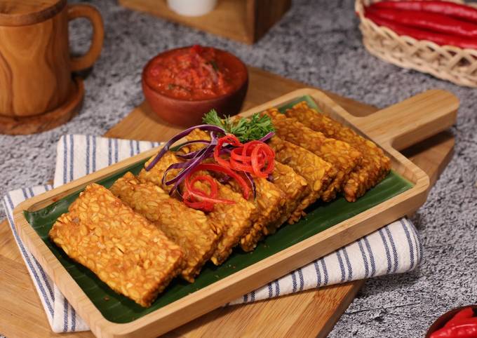 Resep Tempe ungkep sambal ulek belimbing oleh indonesian simple - Cookpad