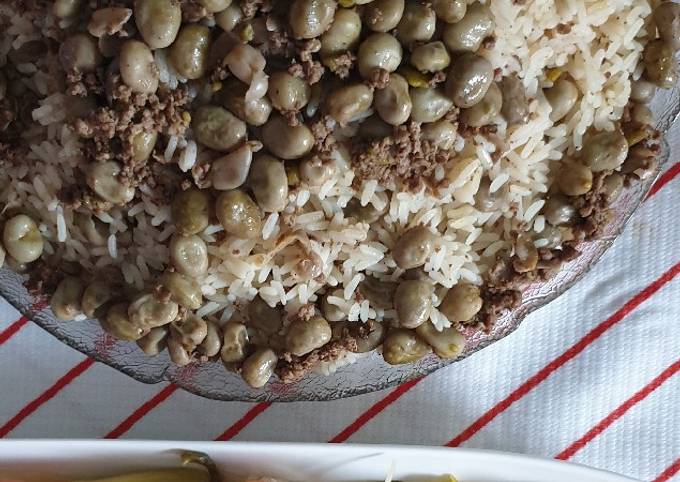 طريقة عمل رز بفول على اصولها بطريقة سهلة وسريعة من Duaa r - كوكباد