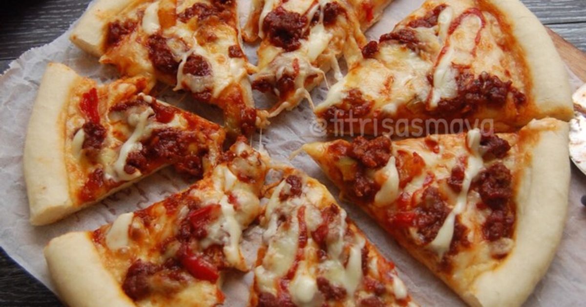 Resep roti pizza rumahan enak dan mudah - Cookpad
