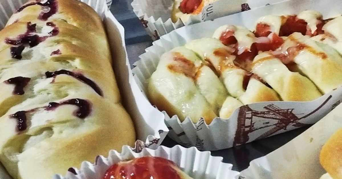 Resep Adonan Serbaguna (Roti Tawar,Roti Sisir, Roti Isi/Manis,Bomboloni ...