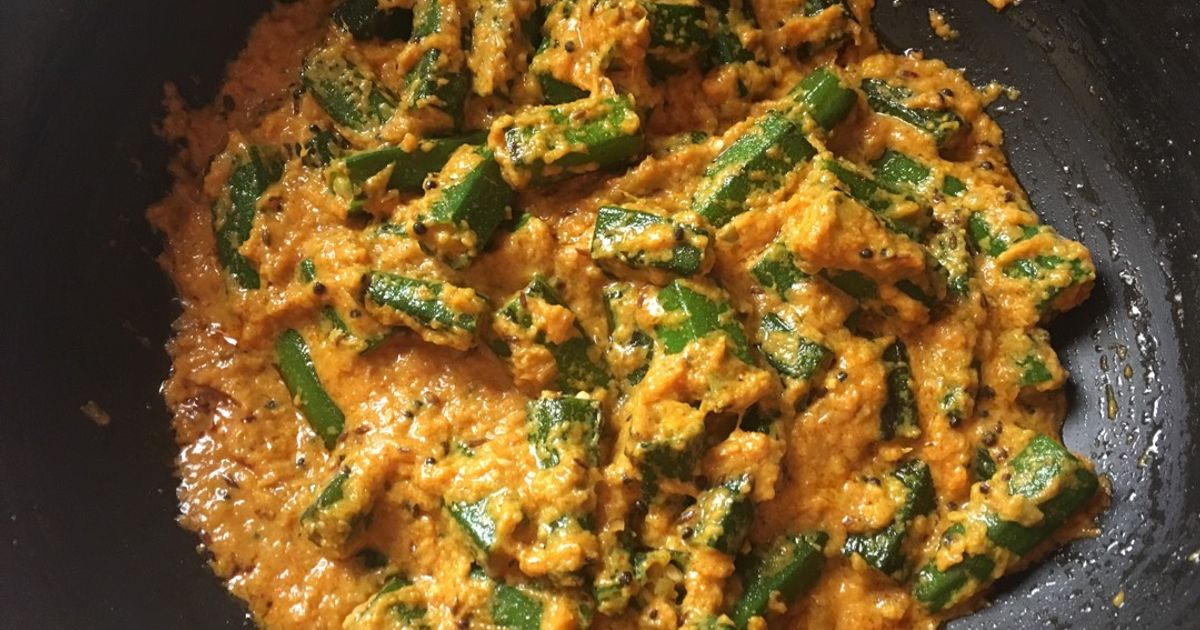 Resep Okra Kuah Yogurt (Dahi Bhindi) oleh Angki Dmello - Cookpad