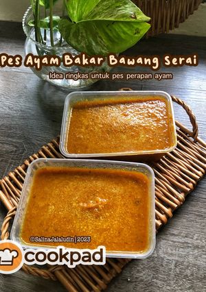 Resipi Pes Ayam Bakar Bawang Serai oleh Salina Jalaludin - Cookpad