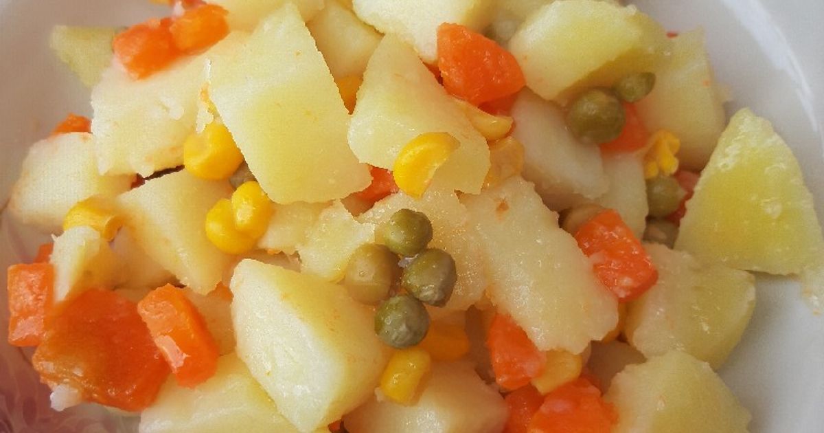 Ensalada Jardinera Receta de Norali - Cookpad