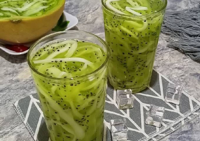 Resep Es Melon Serut Kelapa Muda kw oleh Dapur Dien - Cookpad