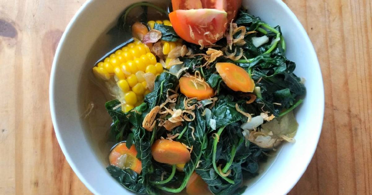 Resep Sayur Bening Bayam (Resep 15 menit #2) oleh Ria Mamanya Tata ...