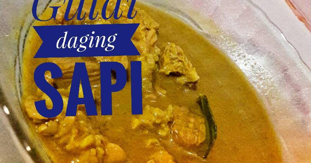 Resep Gulai daging sapi simpel praktis oleh hastika sari - Cookpad