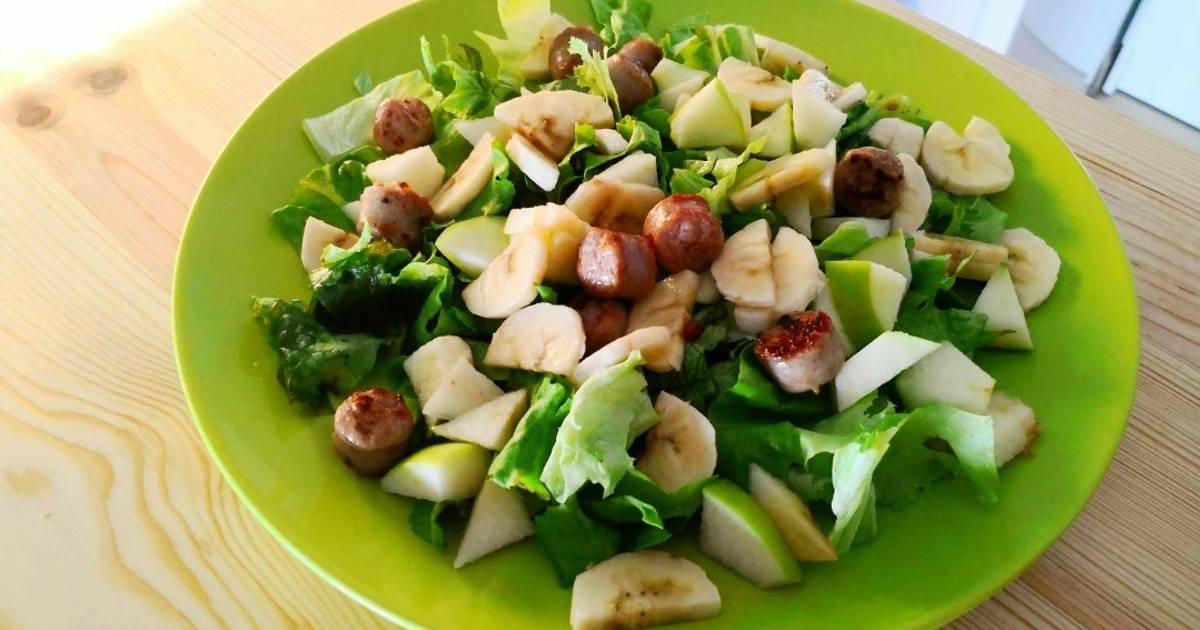 สูตร สลัดไส้กรอก โดย Merry Q - Cookpad