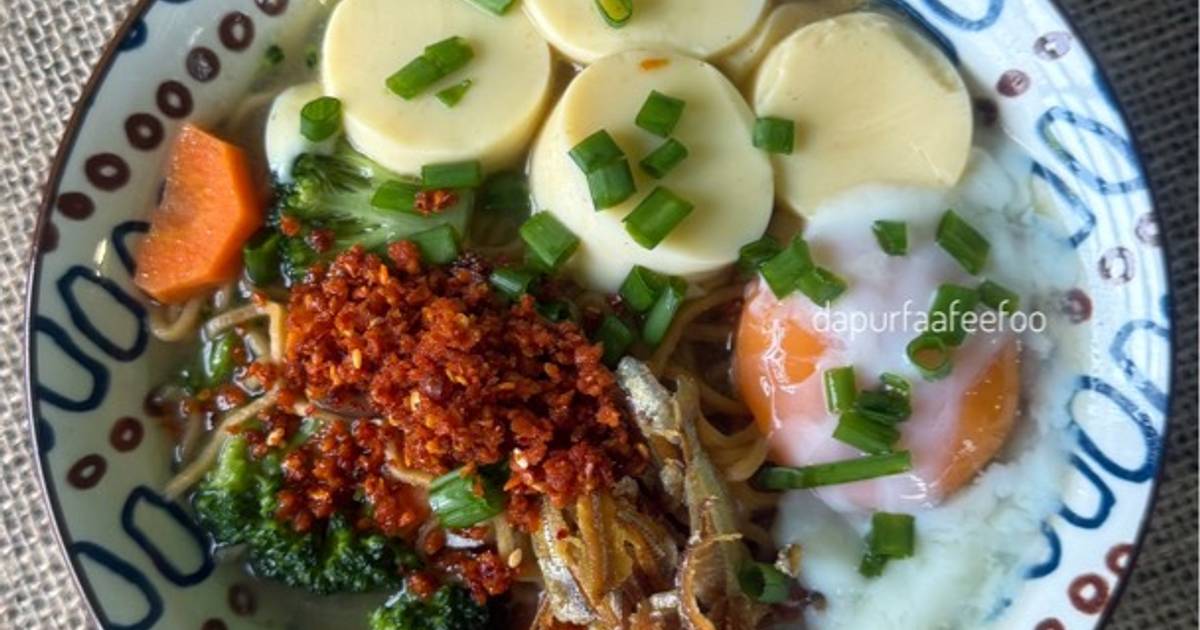 Resipi Yee Mee Sup Ikan Bilis oleh Kakak Faa - Cookpad