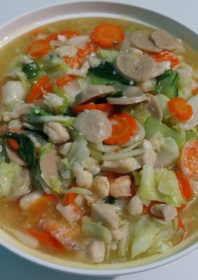 Resep 50 ☆ Capcay ayam dan udang ☆ oleh Shui Chim - Cookpad