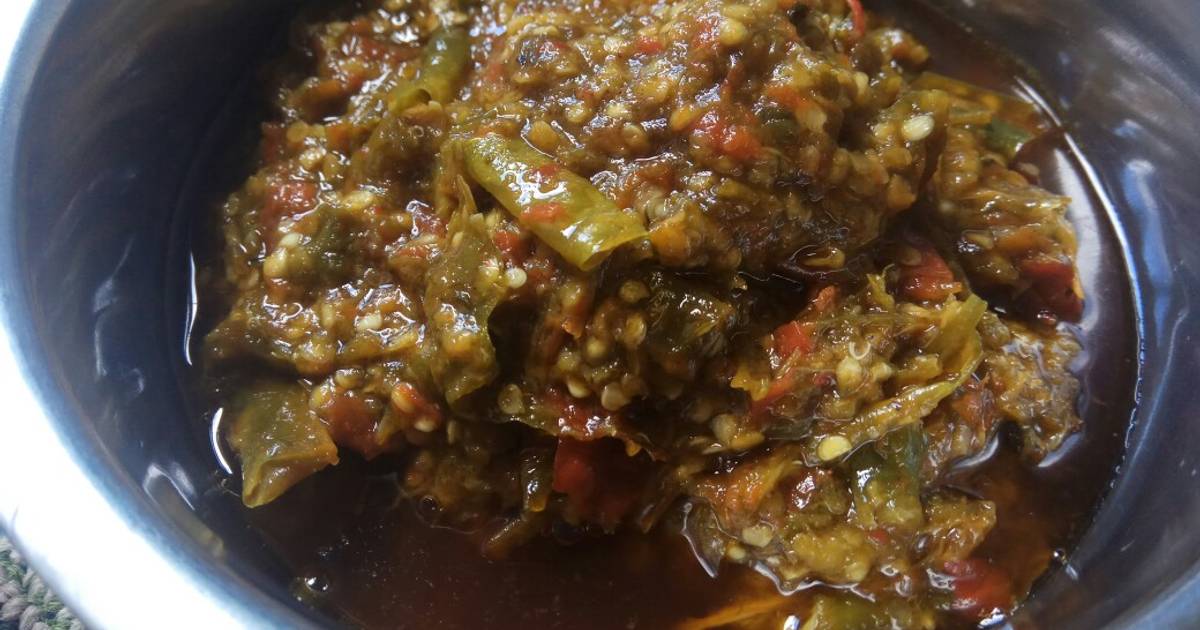 Resep Sambel lombok ijo oleh Adham Eka - Cookpad