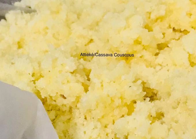 Attiéké from Scratch (no fermentation) Recipe by Bianca Mwale - Cookpad
